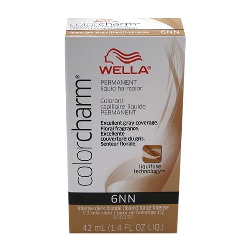 Wella - Color Charm Liquid 6NN Intense Dark Blonde, Permenent Hair ...