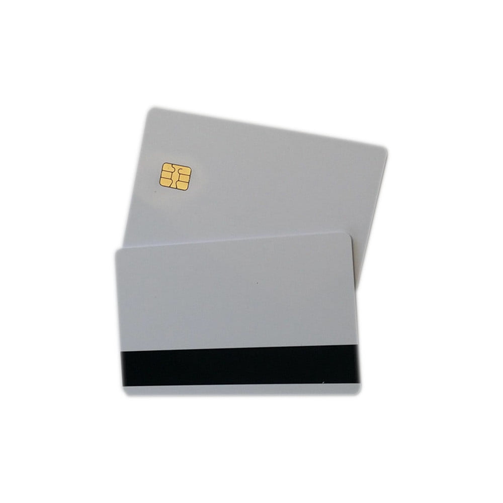 10x Smart Cards , Blank Smart Card with Magnetic Strip Hico 3 Track ...
