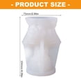 Artistic Lady Silicone Mold For Resin Casting Plant Pots And Holders ...