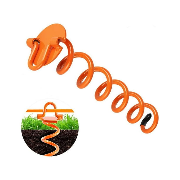 Spiral Ground Anchors, Heavy Duty Screw in Ground Anchors for Securing ...