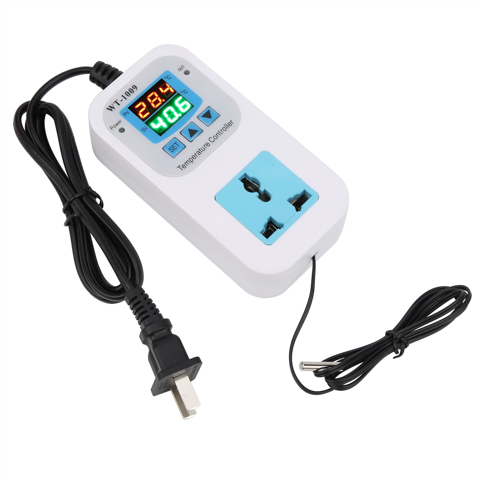 Portable temperature controller store