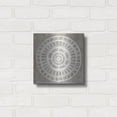 Luxe Metal Art 'Neutral Textured Medallion Light' by Silvia Vassileva ...