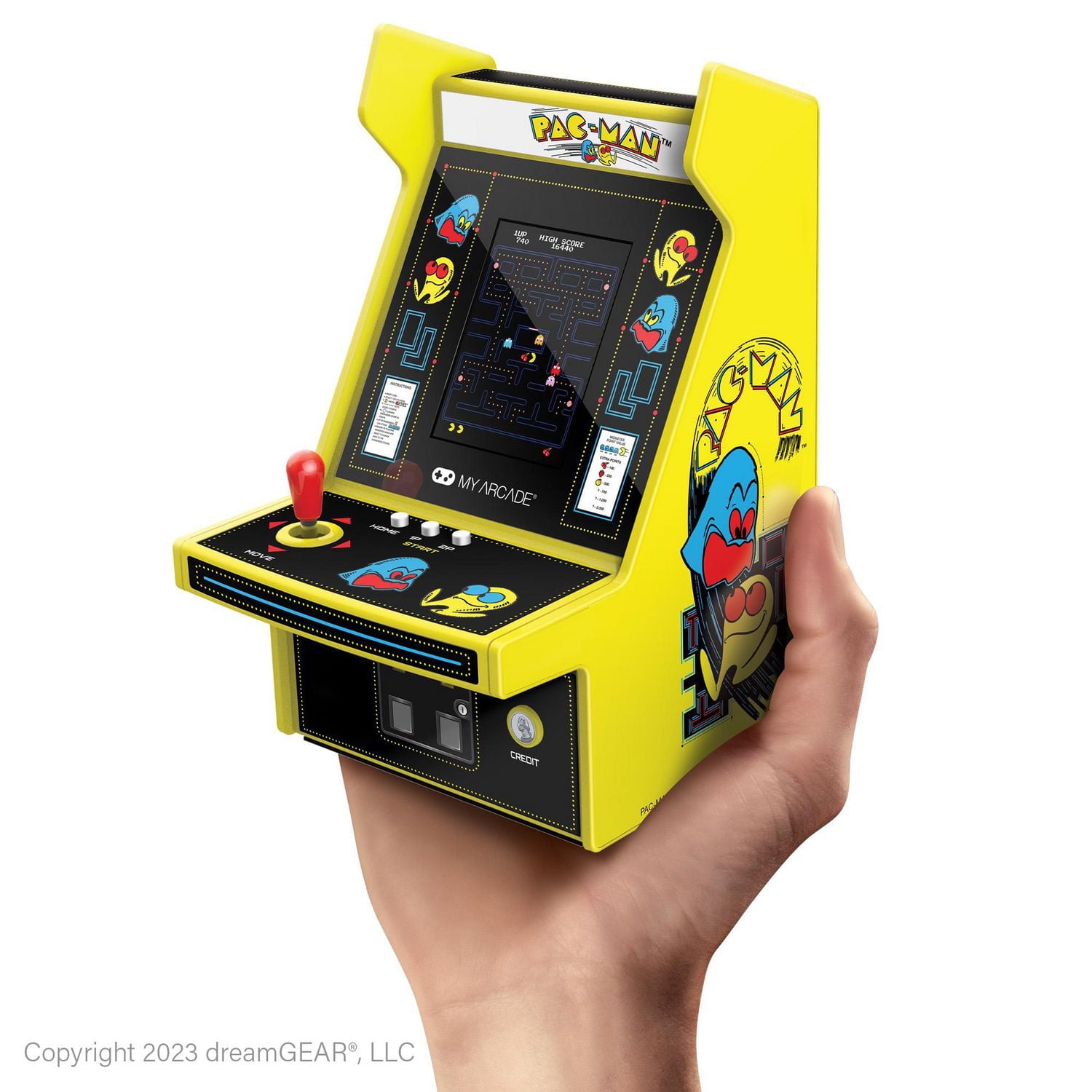 Dreamgear My Arcade - Pac-Man Micro Player Pro Portable Retro Arcade