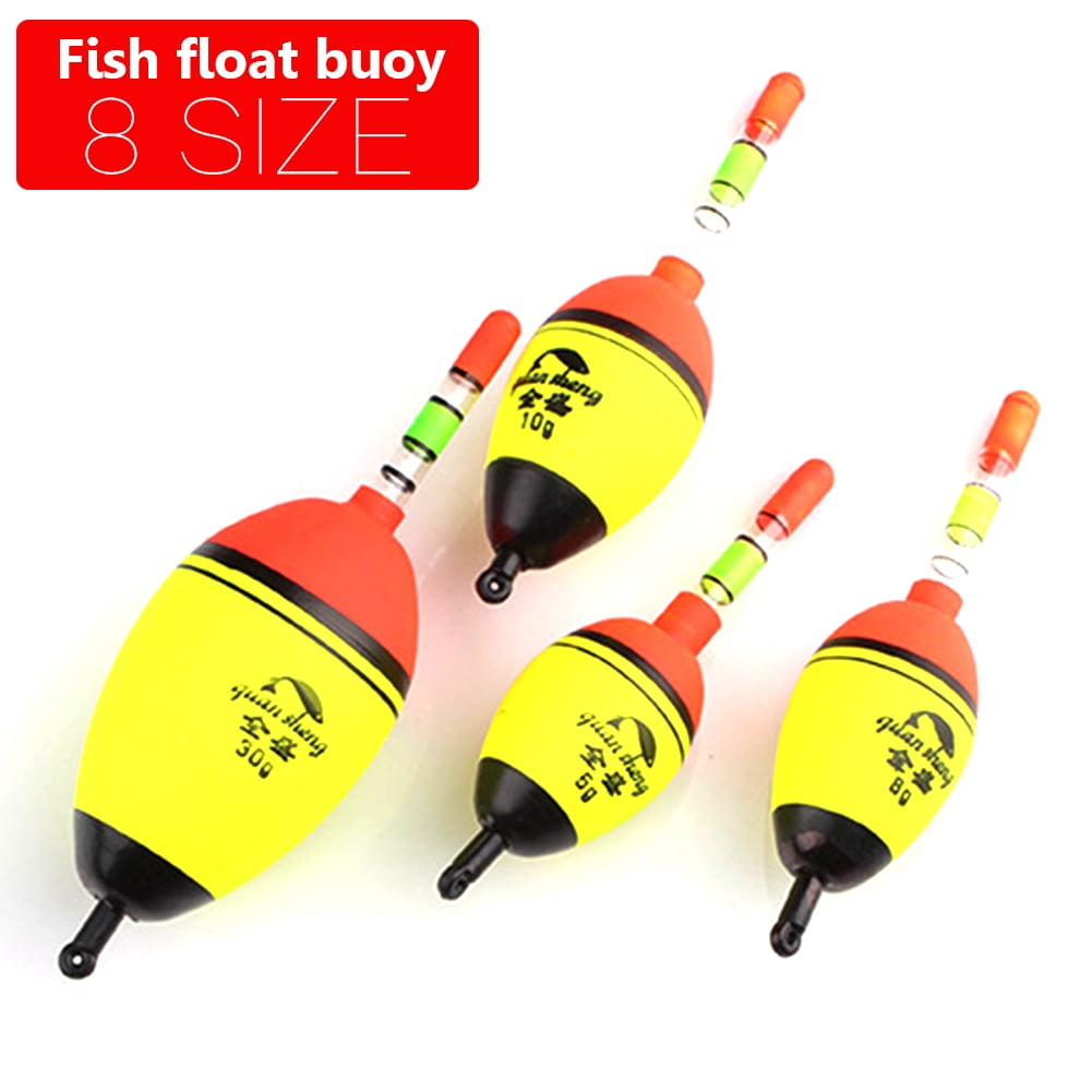 Opolski 2Pcs Vertical Sea Ocean Fishing Floats Buoy Bobber Fish Tackle ...