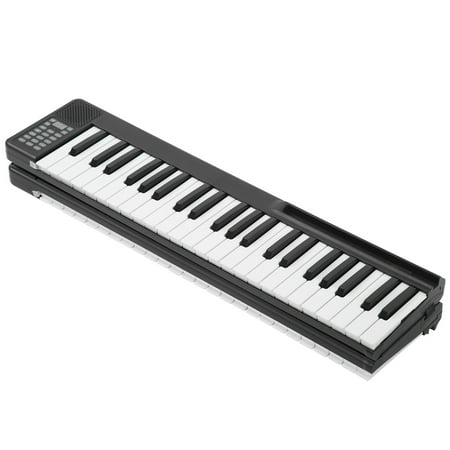 Foldable Piano, USB/MIDI Electronic Musical Keyboard 128 Rhythms 128 ...