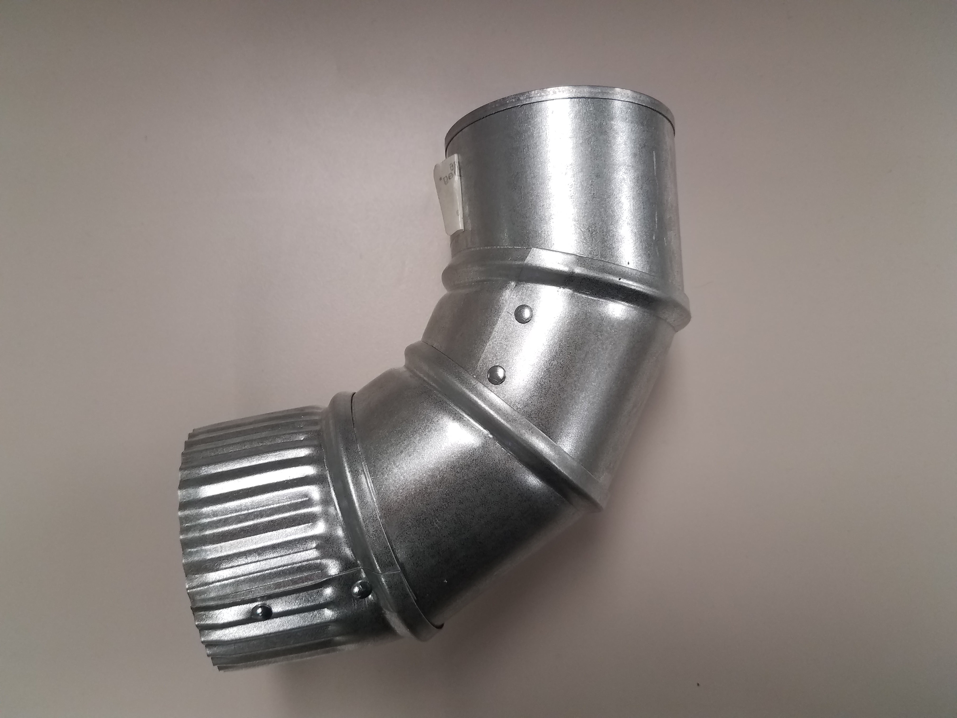 90 Degree Elbow Galvanized Pipe-5" - Walmart.com