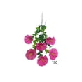 50 Pack Artificial Petunia Bouquets, UV Resistant Faux Plastic Flowers ...