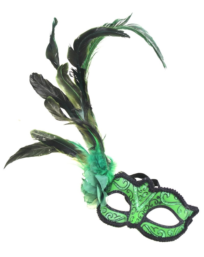 ELEGANT MASQUERADE MASK - Feather Masks - FANCY COSTUME - Walmart.com