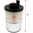 2PCS Fuel Water Separator Filter FS20083 Fits for Cummins ISX X15 DD15 ...