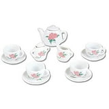 13 Piece Ceramic Tea Set - Walmart.com