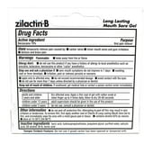 Zilactin-B Oral Pain Relief Gel, Long Lasting Treatment for Canker ...