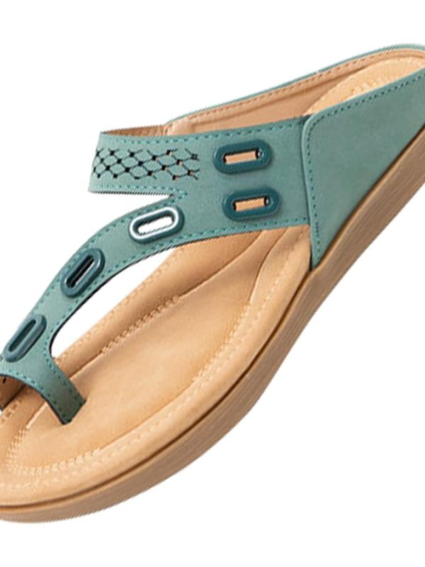 Topumt Womens Open Toe Slip On Flip Flop Sandals - Walmart.com