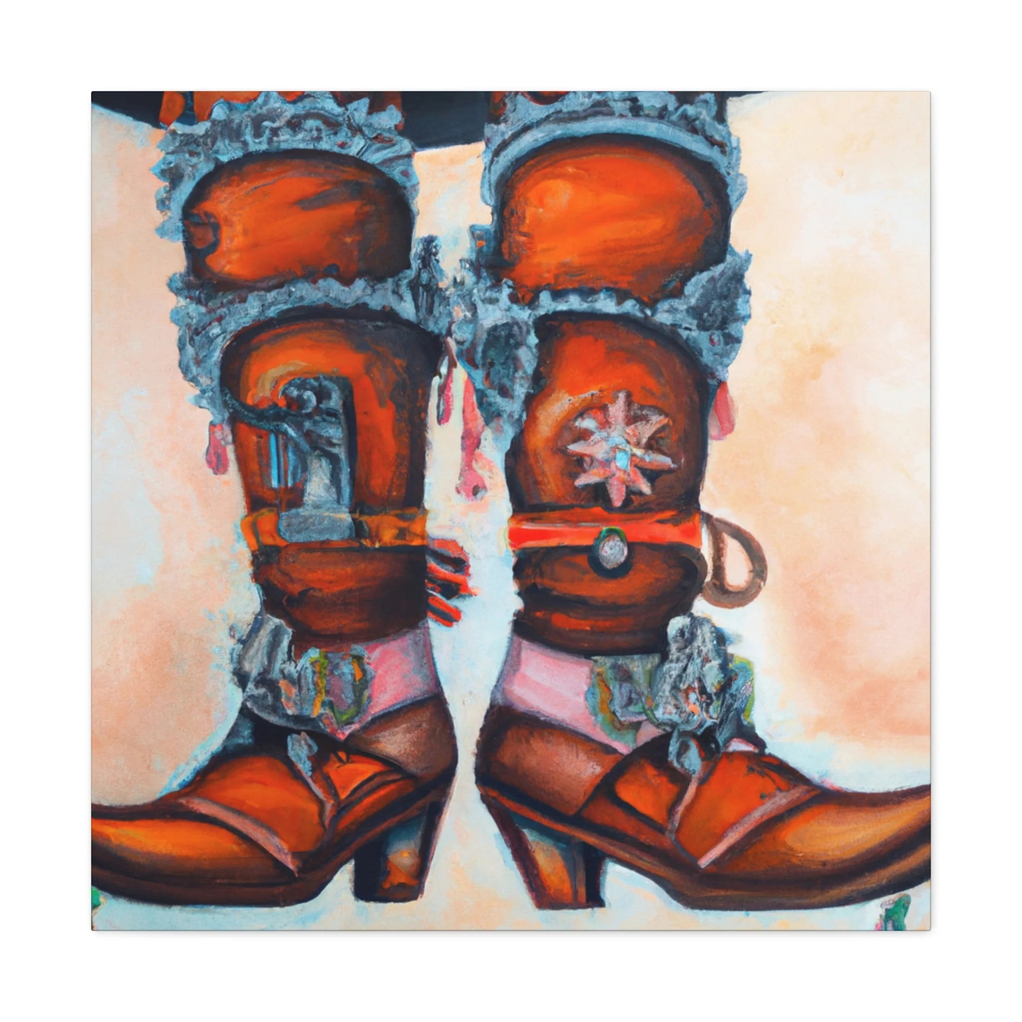 Boots of Steampunk Glory - Canvas - Walmart.com