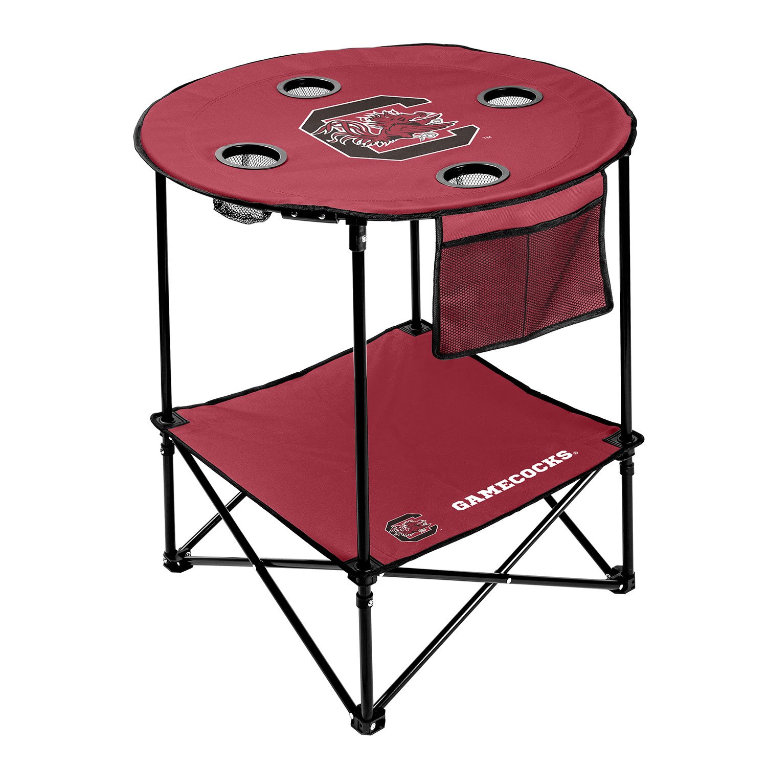 Logo Brands South Carolina Gamecocks 27.6in Round Tailgate Table ...