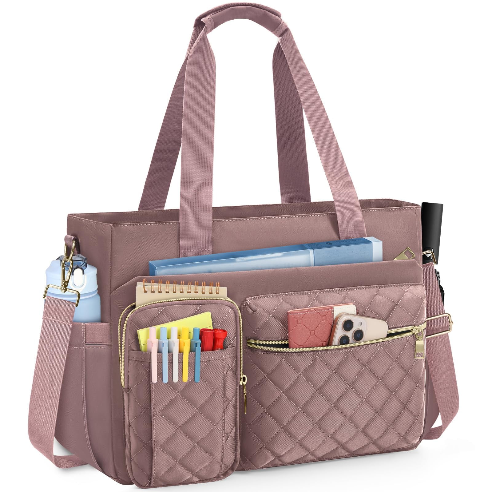 Click here for Sdysm Teacher Tote Bag 15.6 Inch Laptop Bag Work B... prices