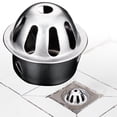 2Pc Gutter Guard Filter, 304 Stainless Steel Round Shape Roof Outdoor ...
