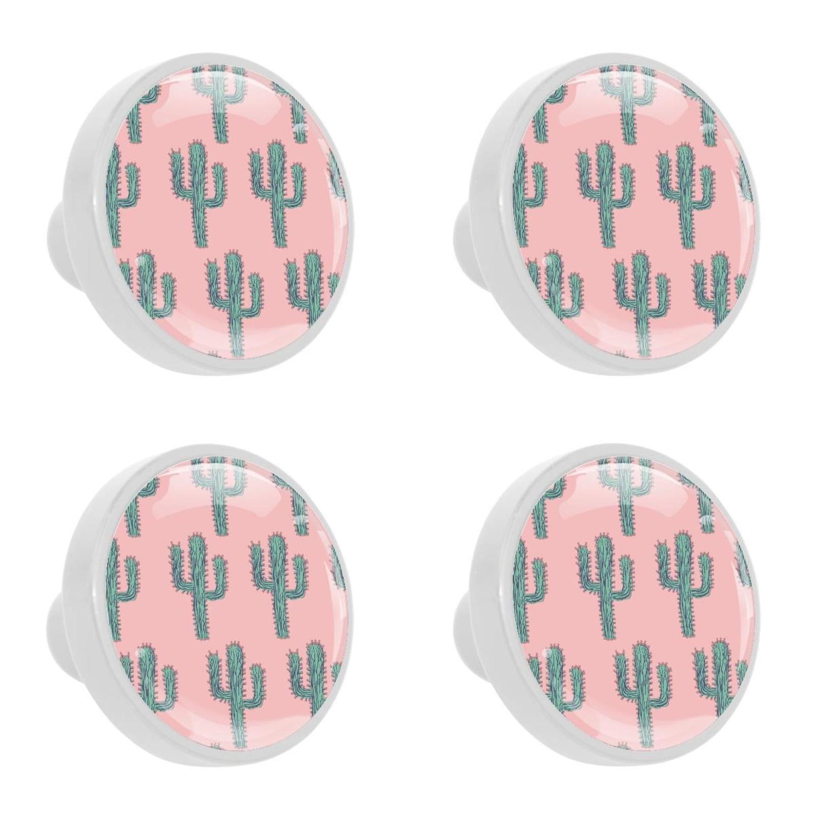 4 Pcs Cactus Knobs for Kitchen Cabinet Cupboard Dresser Bookcase Drawer ...