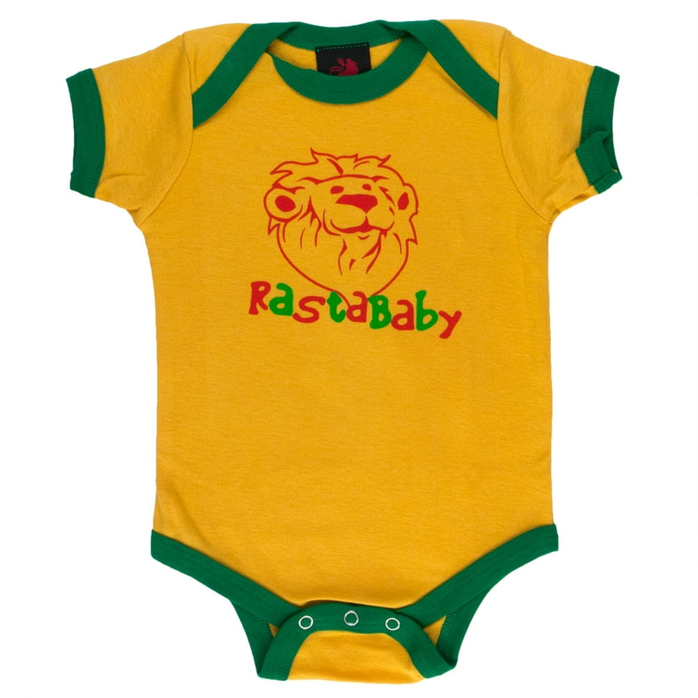 Rastafari - Rasta Baby Baby One Piece - 0-3 months - Walmart.com ...