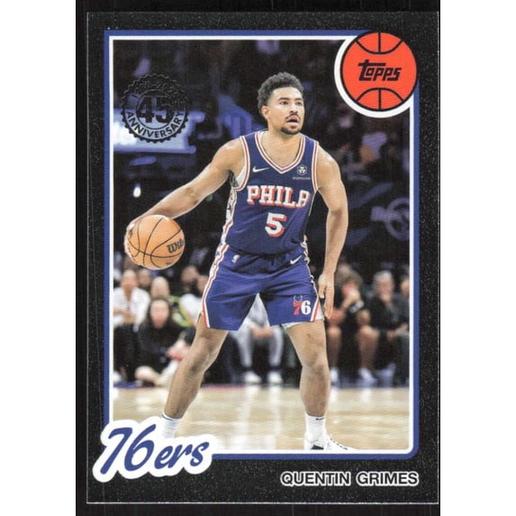 2025-26 TOPPS FLAGSHIP 1980-81 TOPPS #80BK-46 QUENTIN GRIMES ...