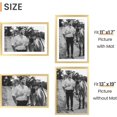 13x19 Picture Frame, Display Pictures 11x17 with Mat or 13 x 19 Without ...