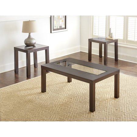 Normandy Occasional Table 3-Pack - Medium Espresso - Walmart.com