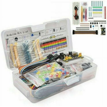 smraza Basic Starter Kit with Breadboard, Power Supply, Jumper Wires ...