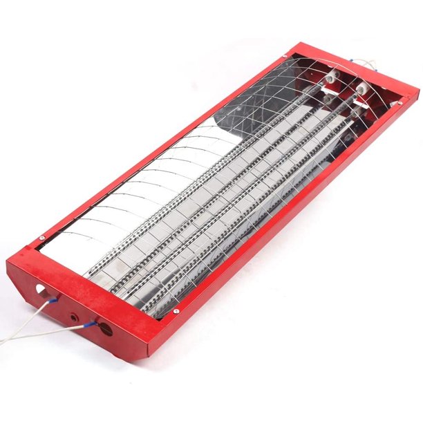 CNCEST Paint Spray Booth Heater 110V 8 Sets 2 KW - Walmart.com