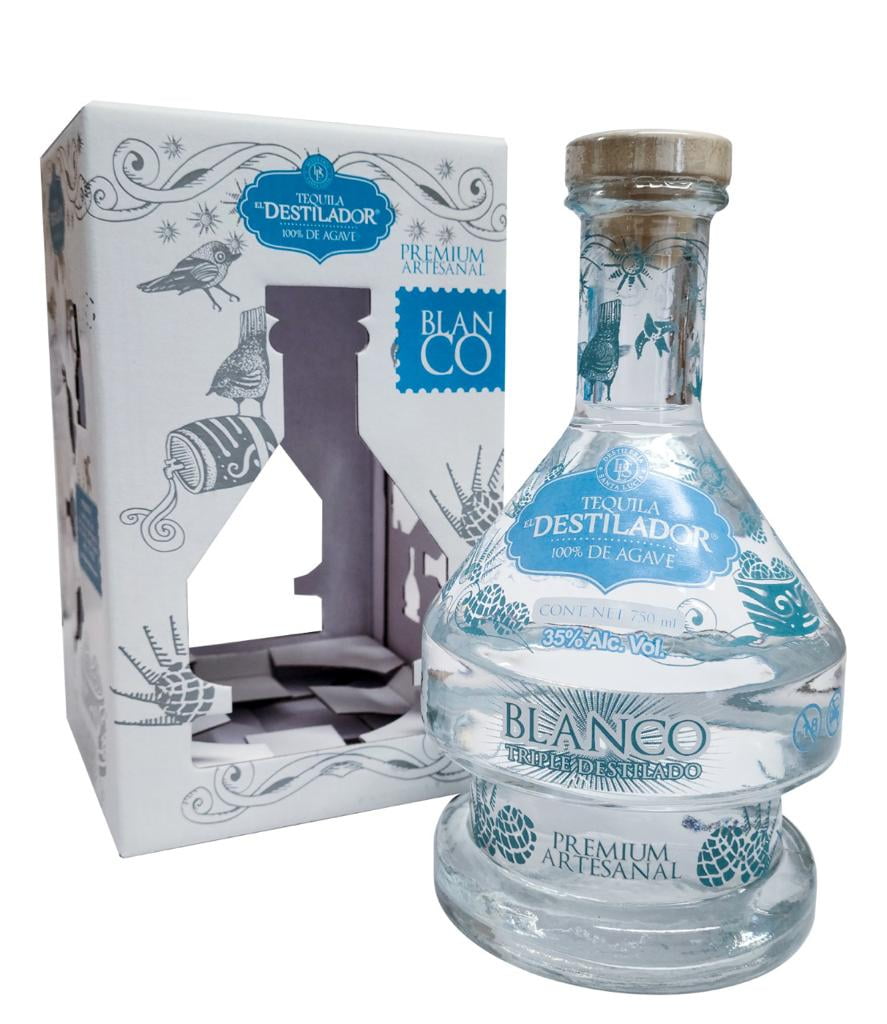 Duo Pack Tequila Destilador Artesanal Blanco 750ml Destilador Tequila ...