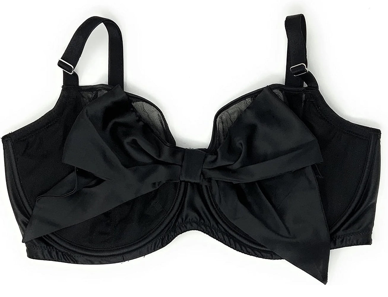 Victorias Secret Dream Angels Push Up Without Padding Bra Black Mesh