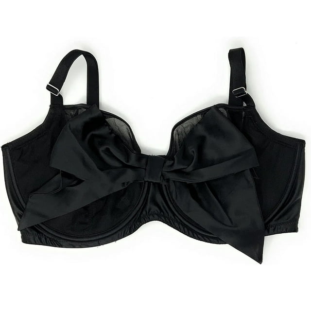 Victoria's Secret Dream Angels Push-Up Without Padding Bra Black Mesh ...