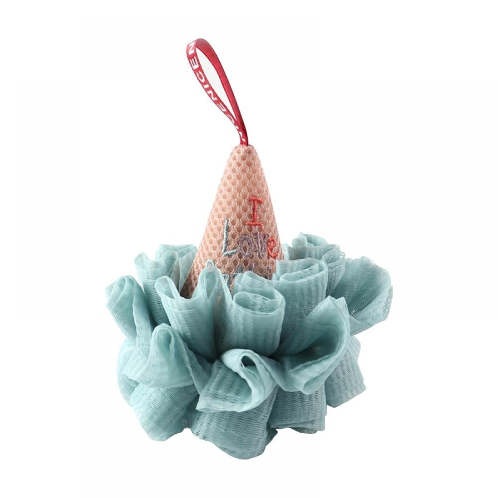 Bath Sponge - Extra Large Mesh Pouf Scrubber for Men and Women ...