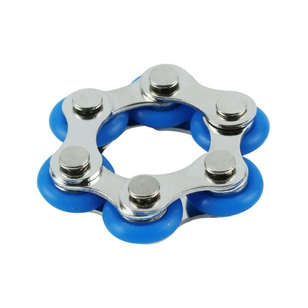 Color Random Bicycle Chain Fidget stainless steel chain fidget toy Toy ...