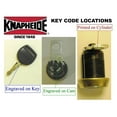 LzerLyh 26100719, Replacement Lock & Key Kit for Latches, Key Code 0008 ...