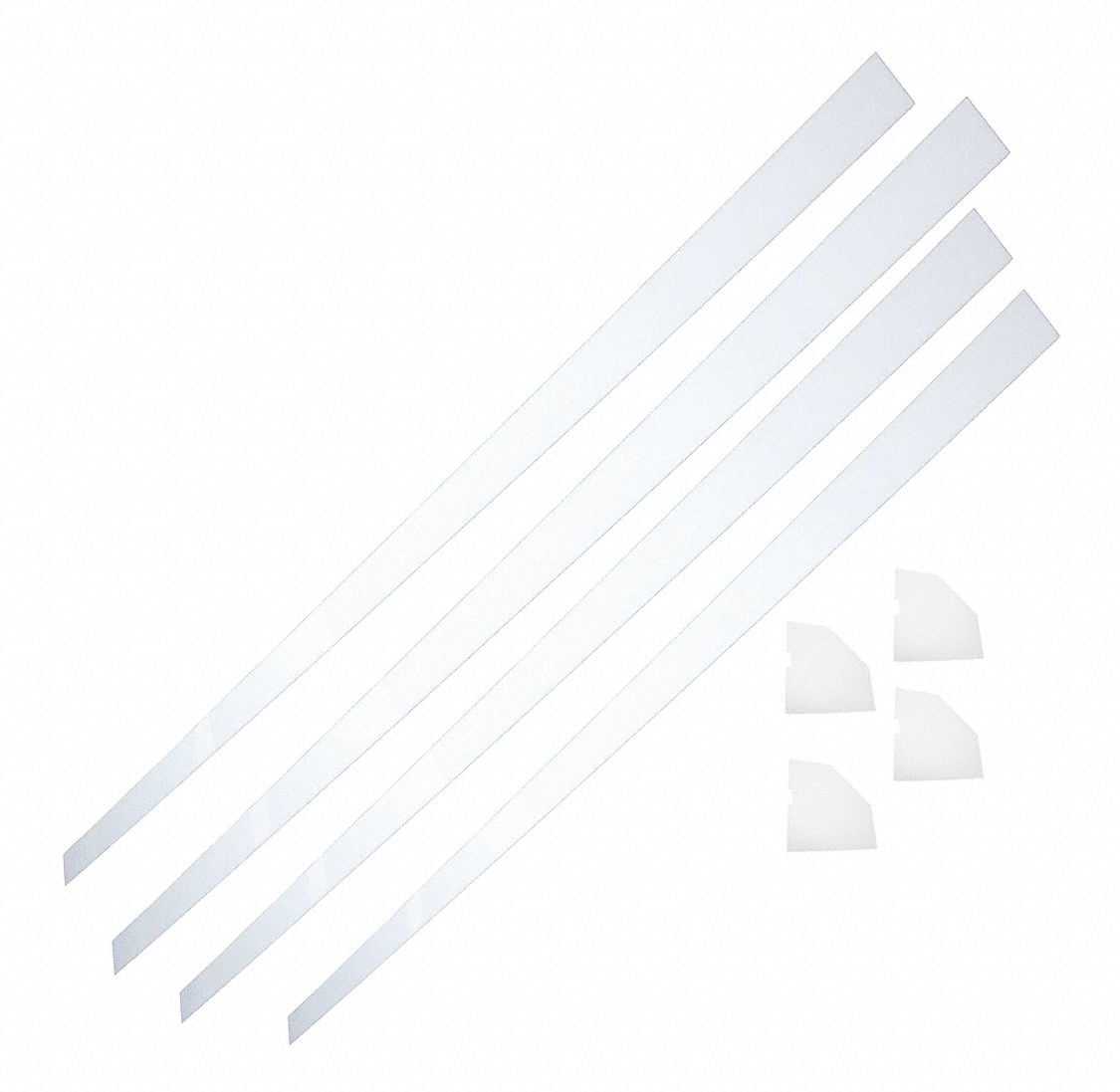 Mirredge Mirror Installation Kit,White,48 in W 34400 - Walmart.com