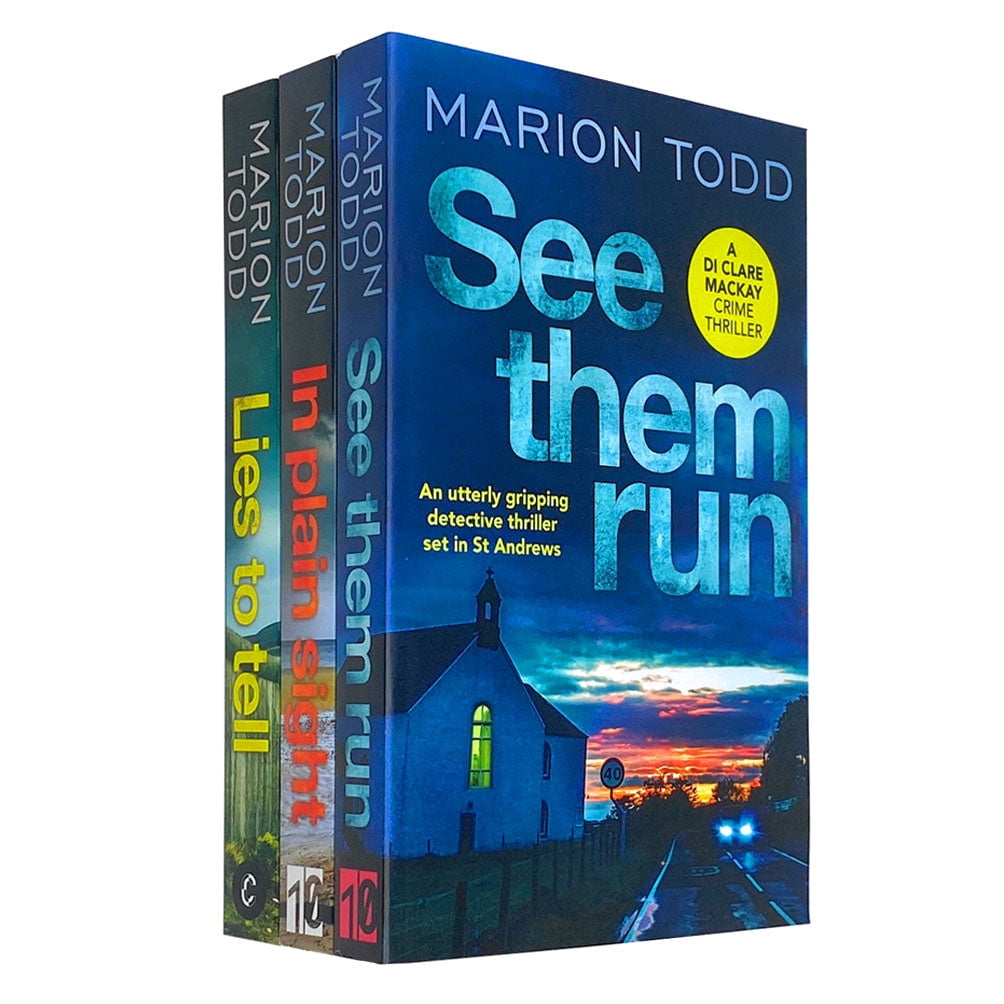 Detective Clare Mackay Series 3 Books Collection Set By Marion Todd ...