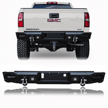 Rough Country Heavy Duty LED Rear Bumper 2011-2019 Chevy/GMC 2500 ...
