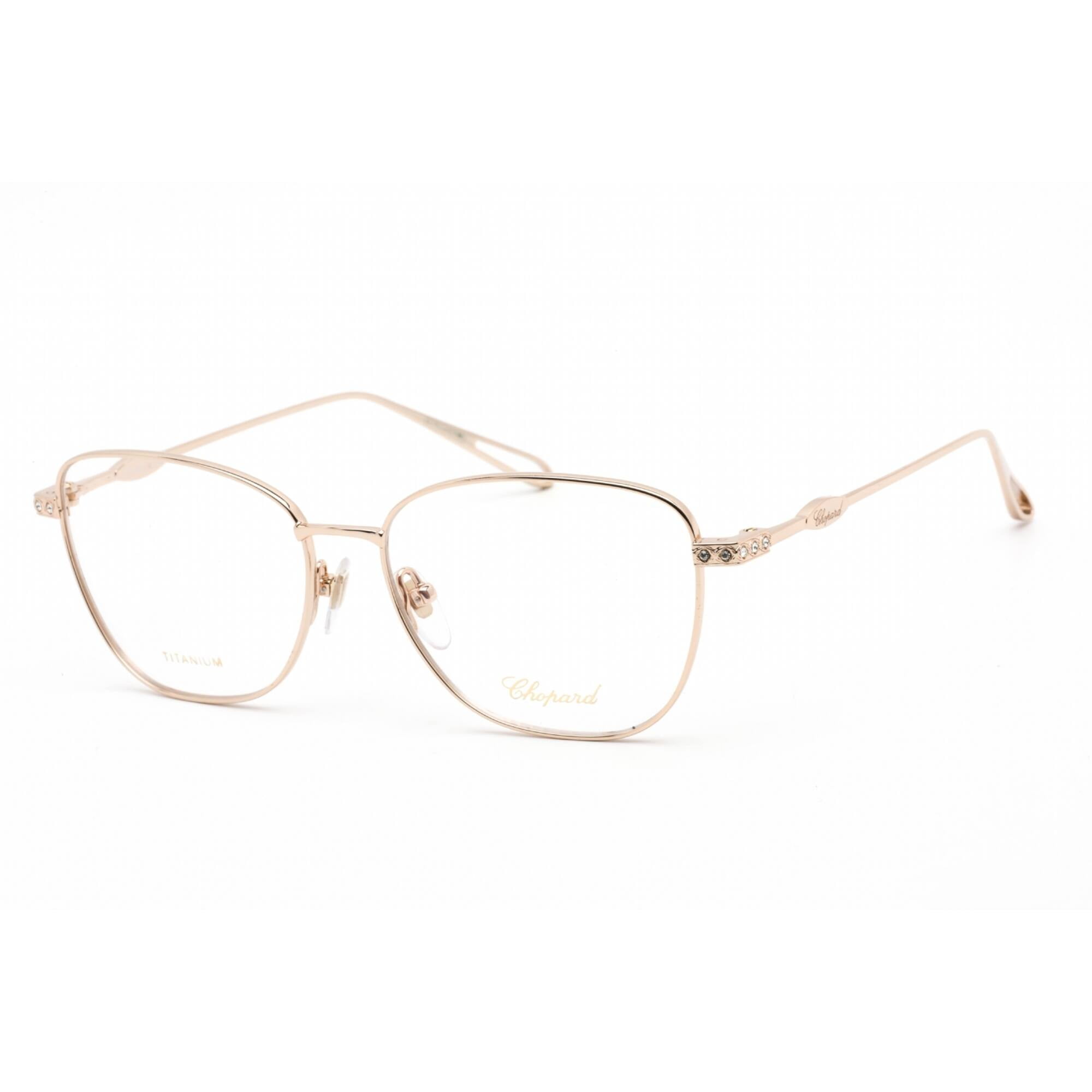 Chopard VCHD52S 0300 Women's Gold Square Titanium Frame Eyeglasses ...