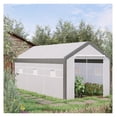 20x10x9ft Walk-in Greenhouse, Outdoor Garden Hot House with Windows ...