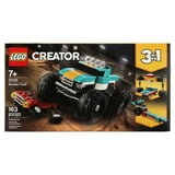 LEGO Creator 3in1 Cool Monster Truck Toy 31101 Building Kit with Wheels ...
