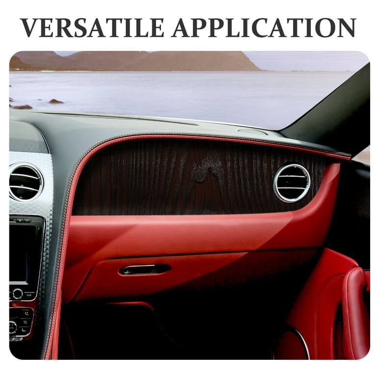 Car Wood Dashboard Adhesive Vinyl