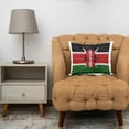 3drose, National Flag of Kenya Painted onto a Brick Wall Kenyan, 16x16 ...