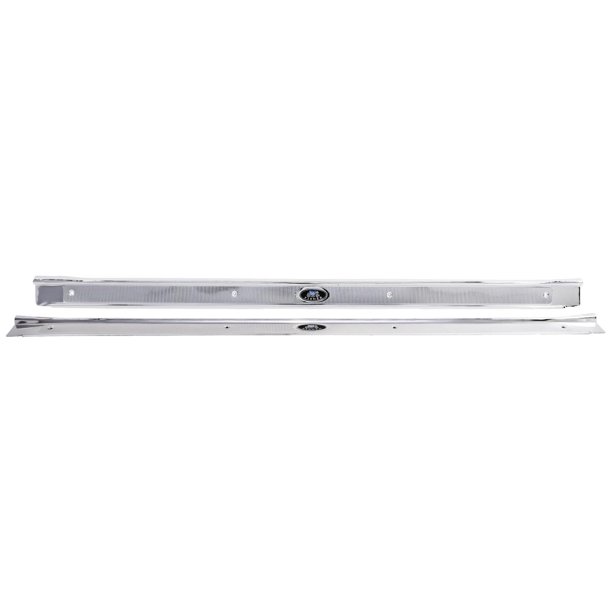 JEGS 90383 Door Sill Plates 1964-1967 GM A-Body 2-Door Models Polished ...