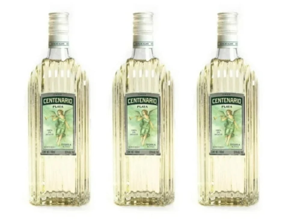 Pack de 3 Tequila Gran Centenario Plata 950 ml CENTENARIO | Bodega ...