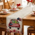 Puerto Rican Flag Table Runner 108 Inches Long Farmhouse Dress Scarves ...