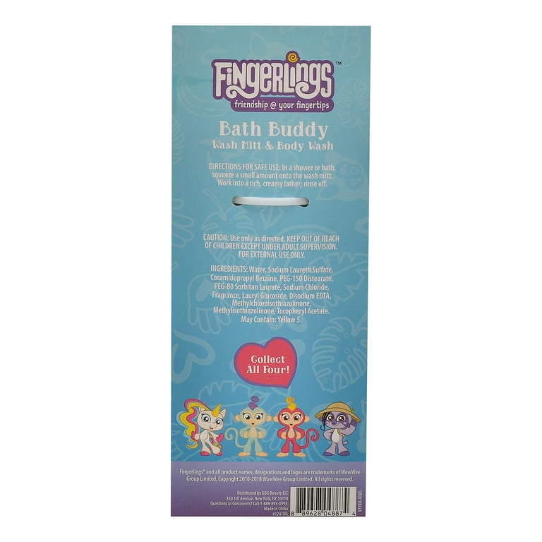 Fingerlings Zoe Bath Buddy and Body Wash Set Walmart