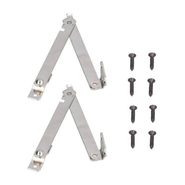 KOHAND 8 Pack Black Foldable Self Lock Hinges, Table Leg Support ...