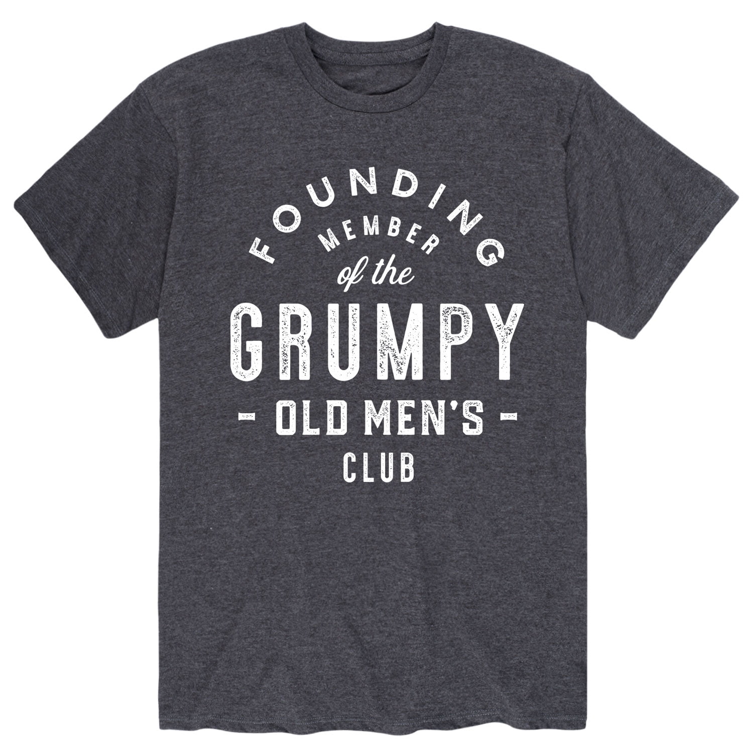 Instant Message - Grumpy Old Mens Club - Men's Short Sleeve Graphic T ...
