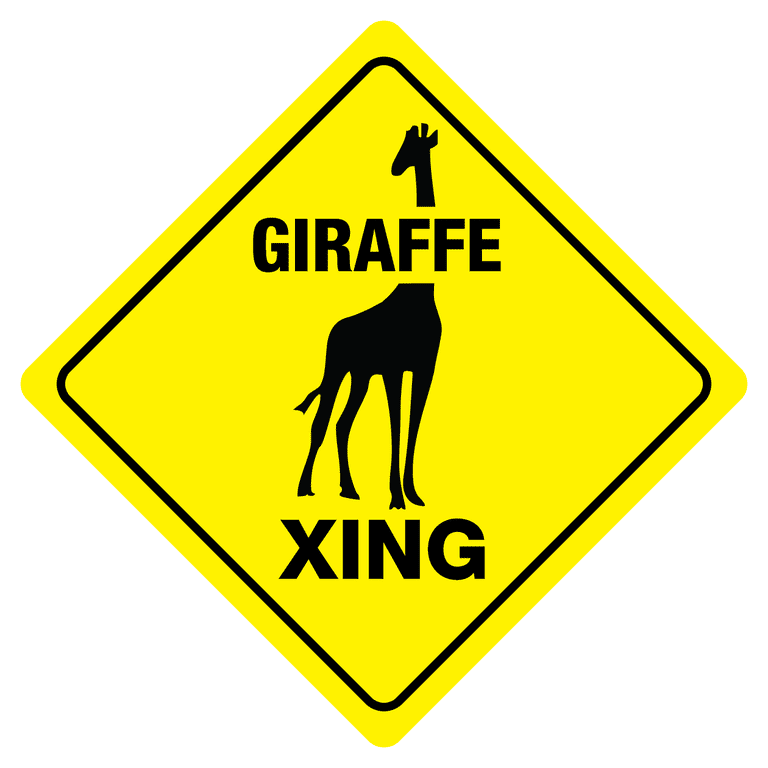 Zoo Road Sign