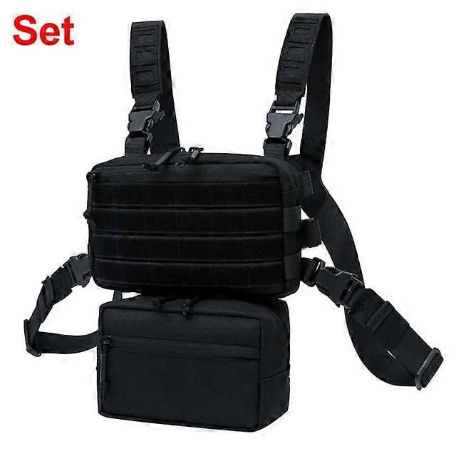 Chaleco táctico para exteriores 1000D, bolsa militar, CS Wargame Chest Rig Airsoft Magazine ...