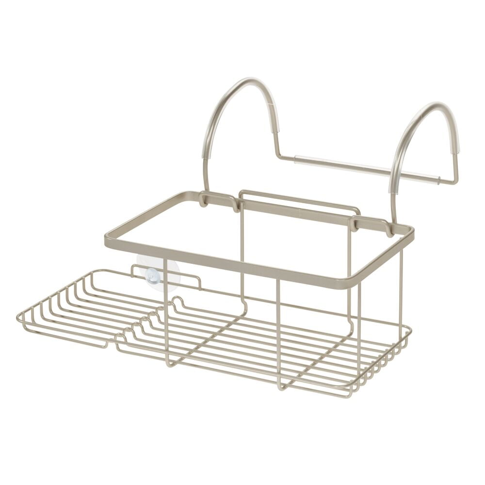iDesign, Everett Over-the-Side Bathtub Caddy, Satin - Walmart.com